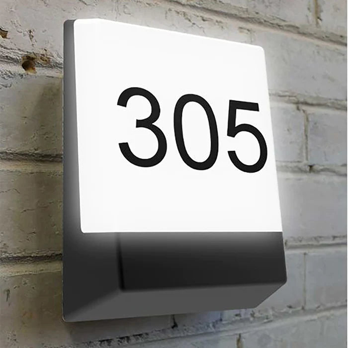 Bulkhead 12W Rectangle Black 3K IP65 Letterbox 770 Lm – Gordon ...